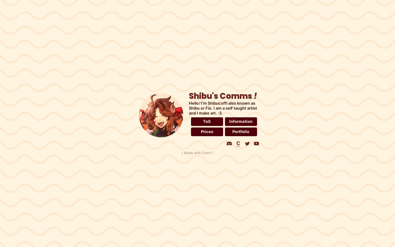 Shibu's Commissions